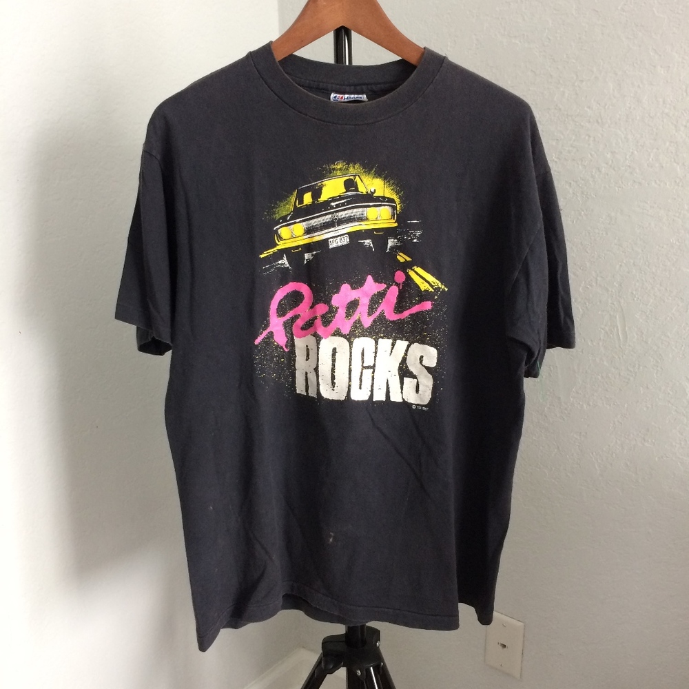 Rare 80's 1987 Patti Rocks Movie Tee From Producer - Gem